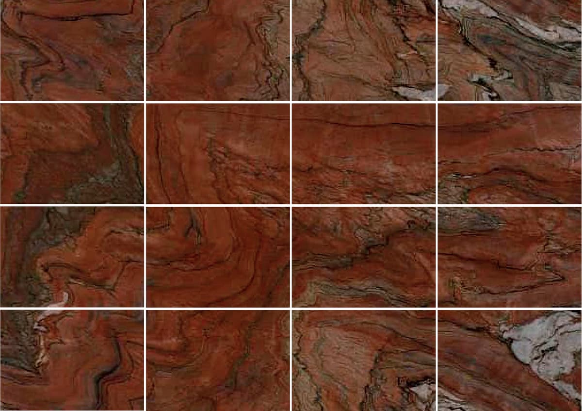 Buy Exclusive Brazilian Red Quartzite at Studio Marmi Kuwait